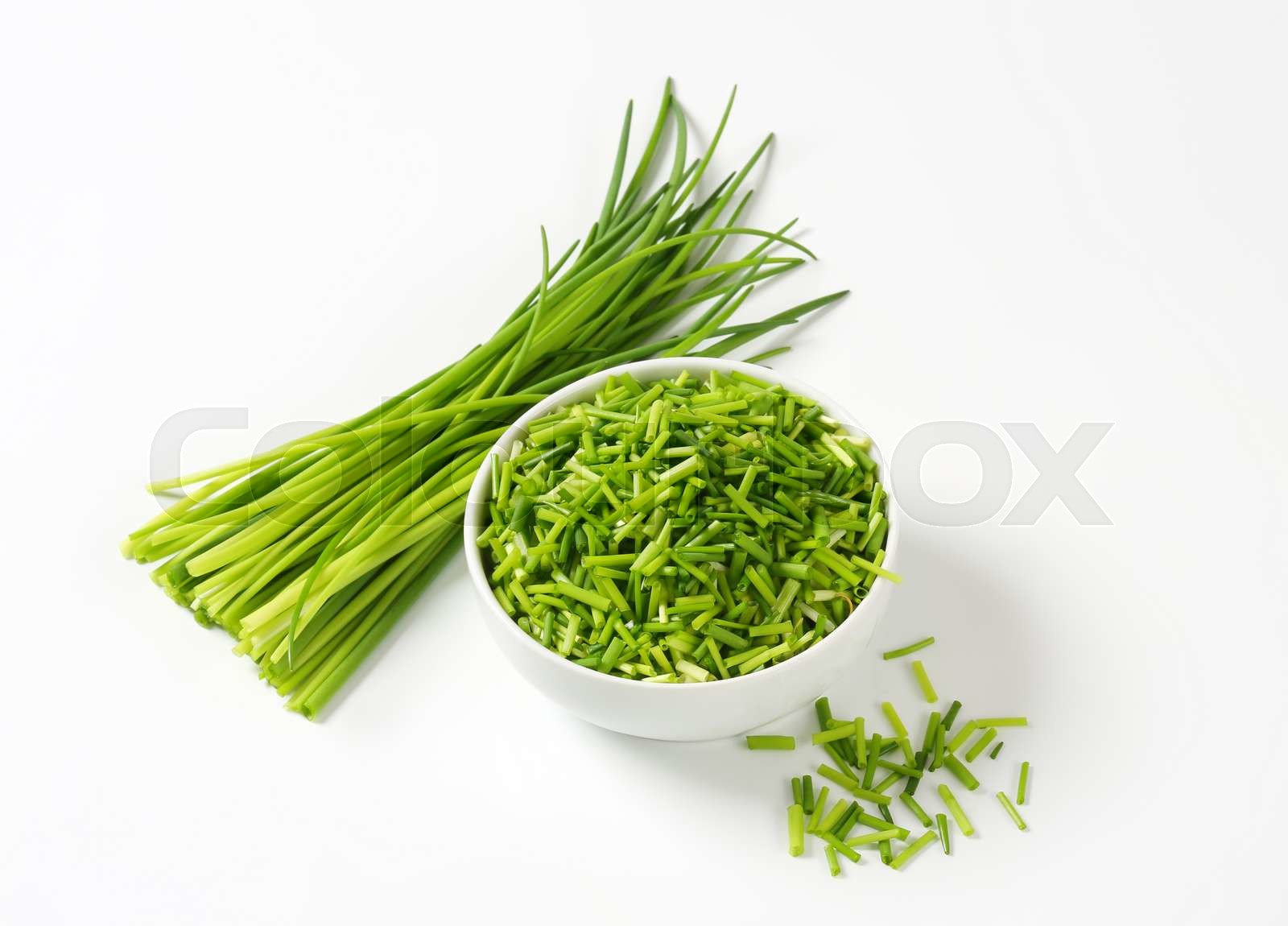 Fresh chives | Stock image | Colourbox
