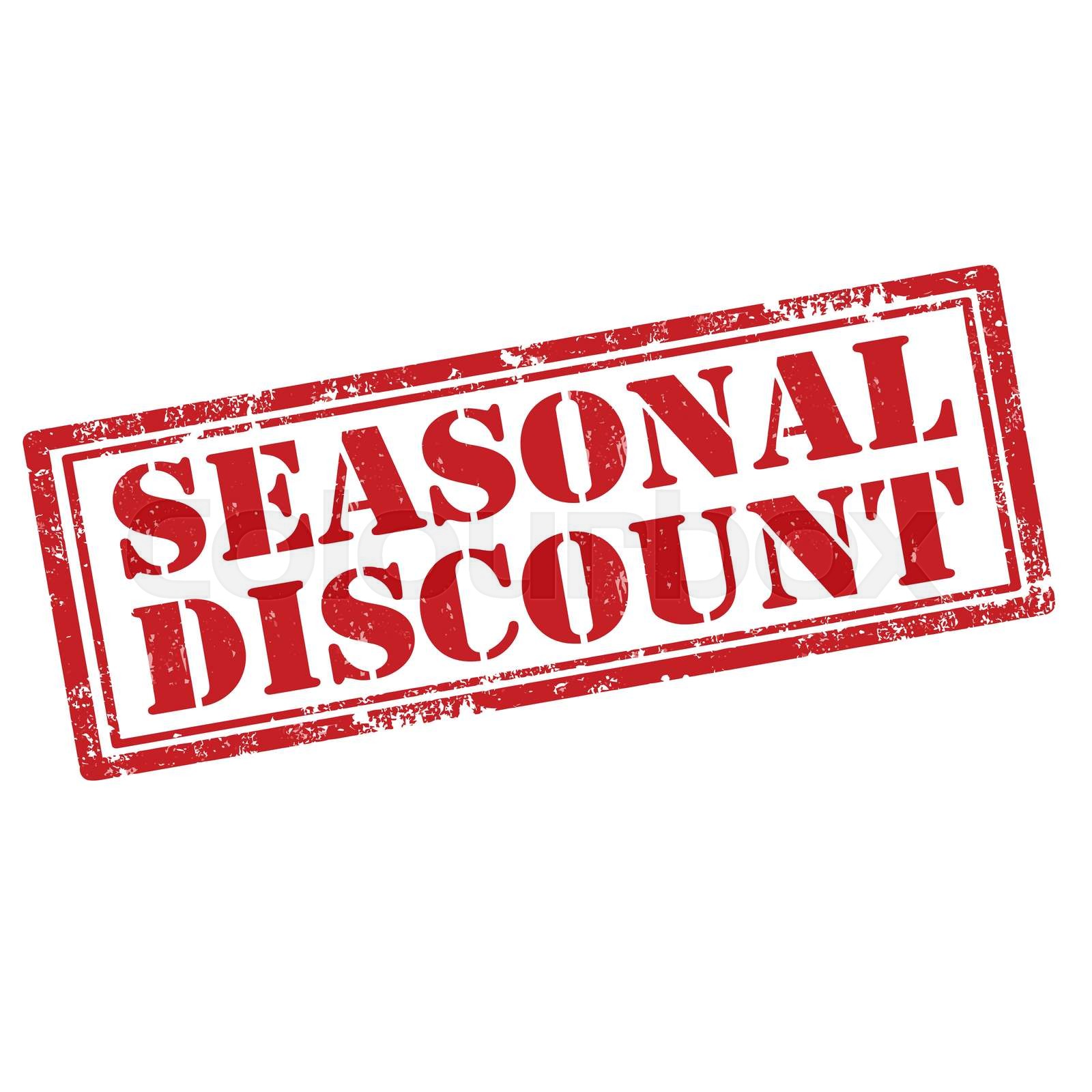 Seasonal Discounts Examples