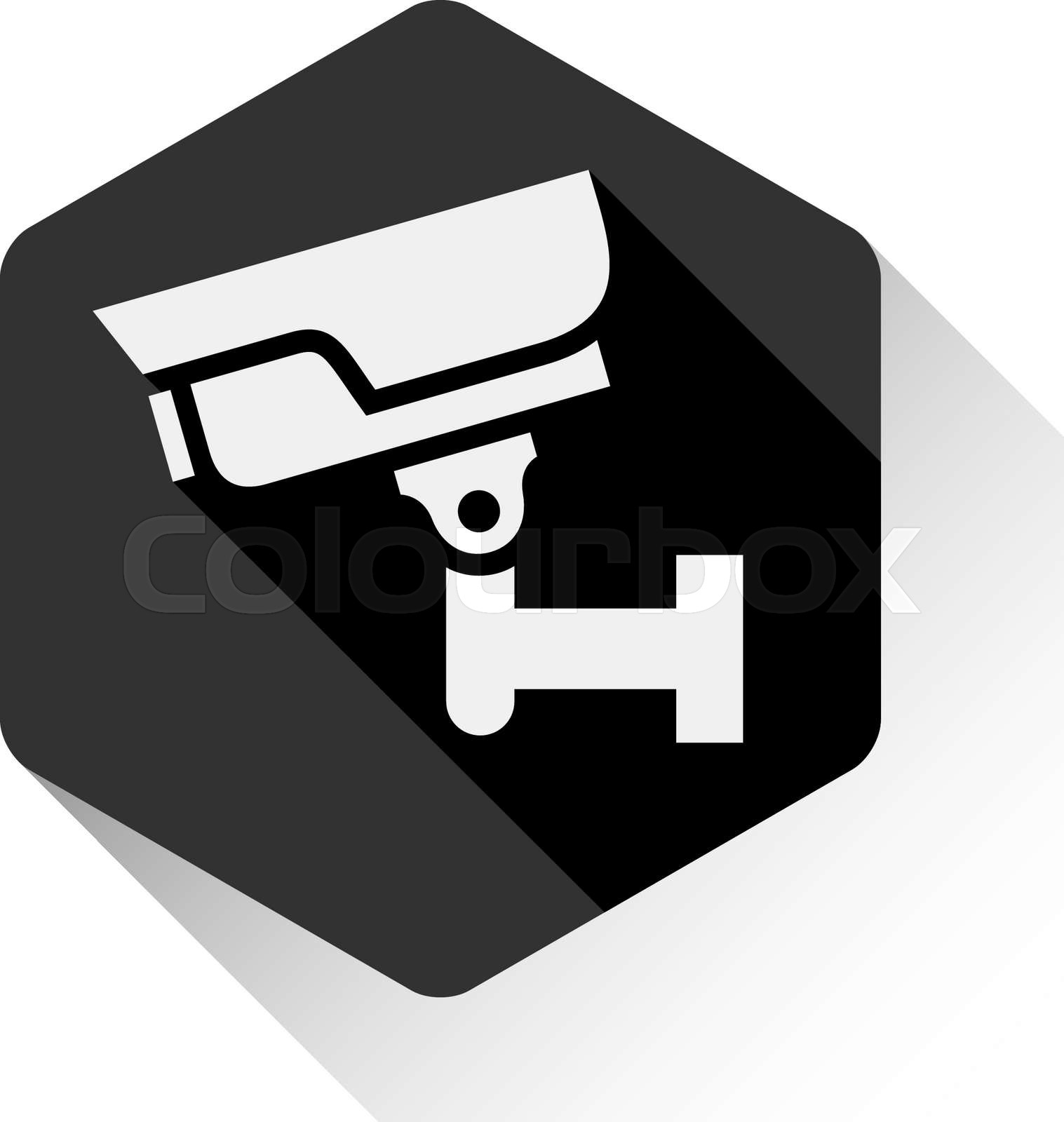 ikon, signal, observere | Stock vektor | Colourbox