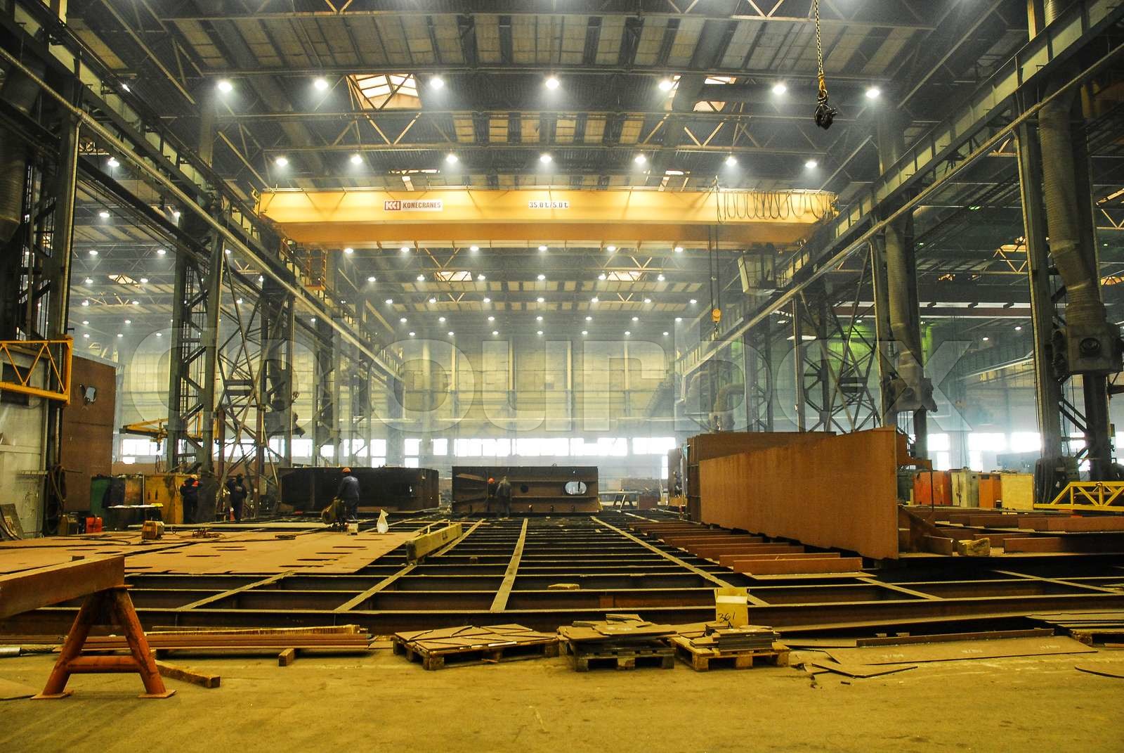 Steel Shipyard | Stock foto | Colourbox