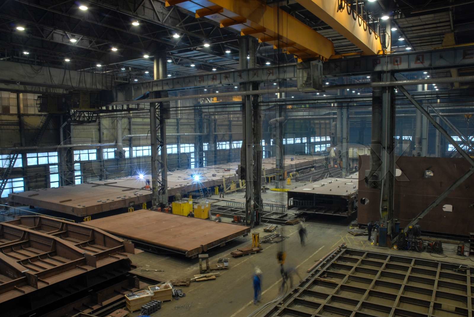 Steel Shipyard | Stock foto | Colourbox