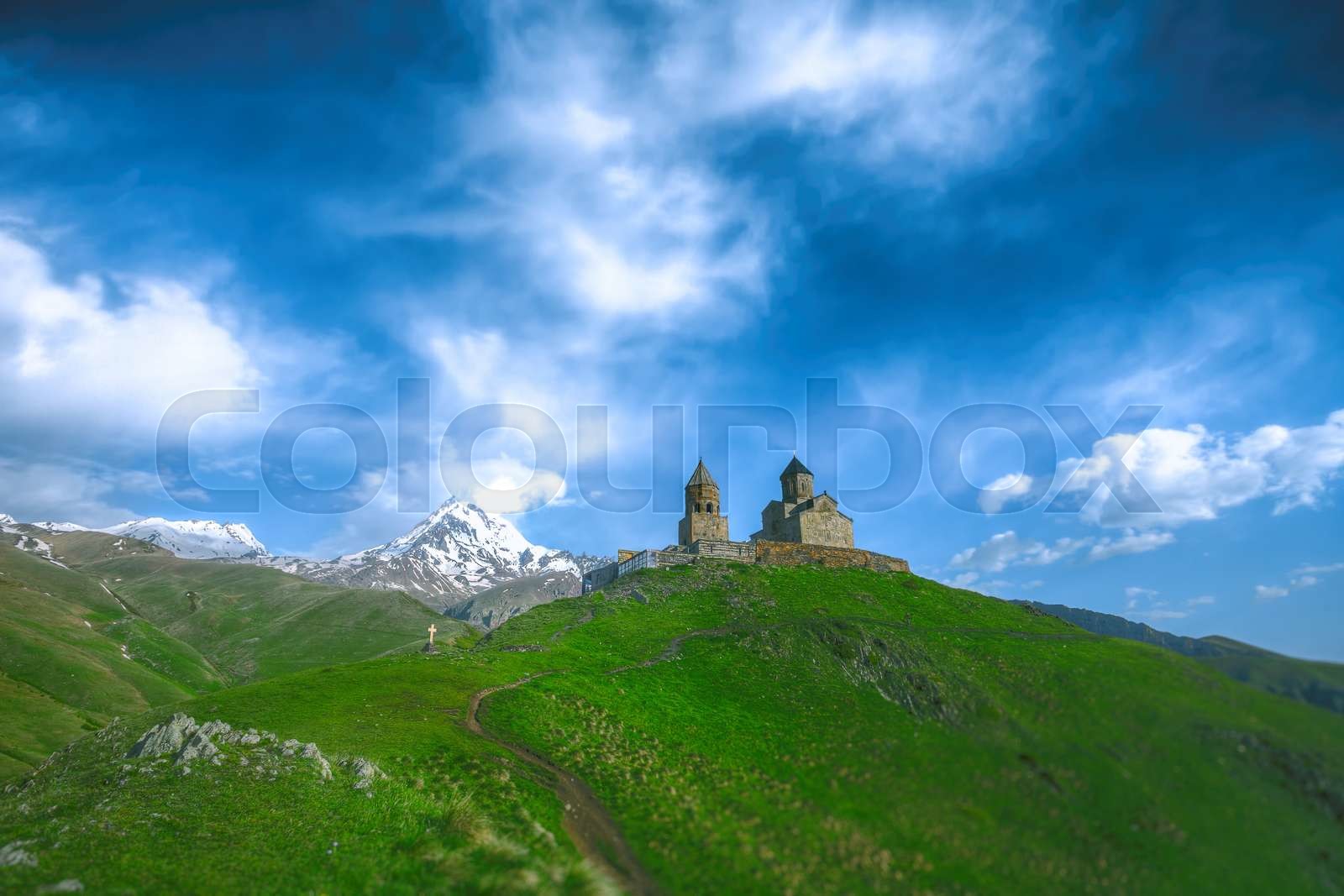 Holy Trinity Church in Georgia | Stock image | Colourbox