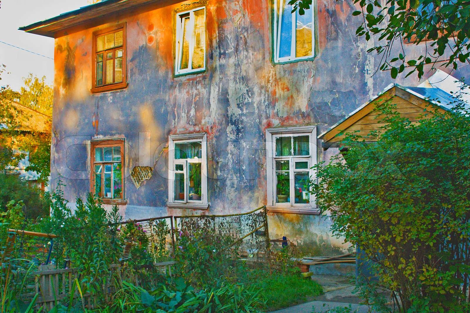 old abandoned dirty home | Stock image | Colourbox