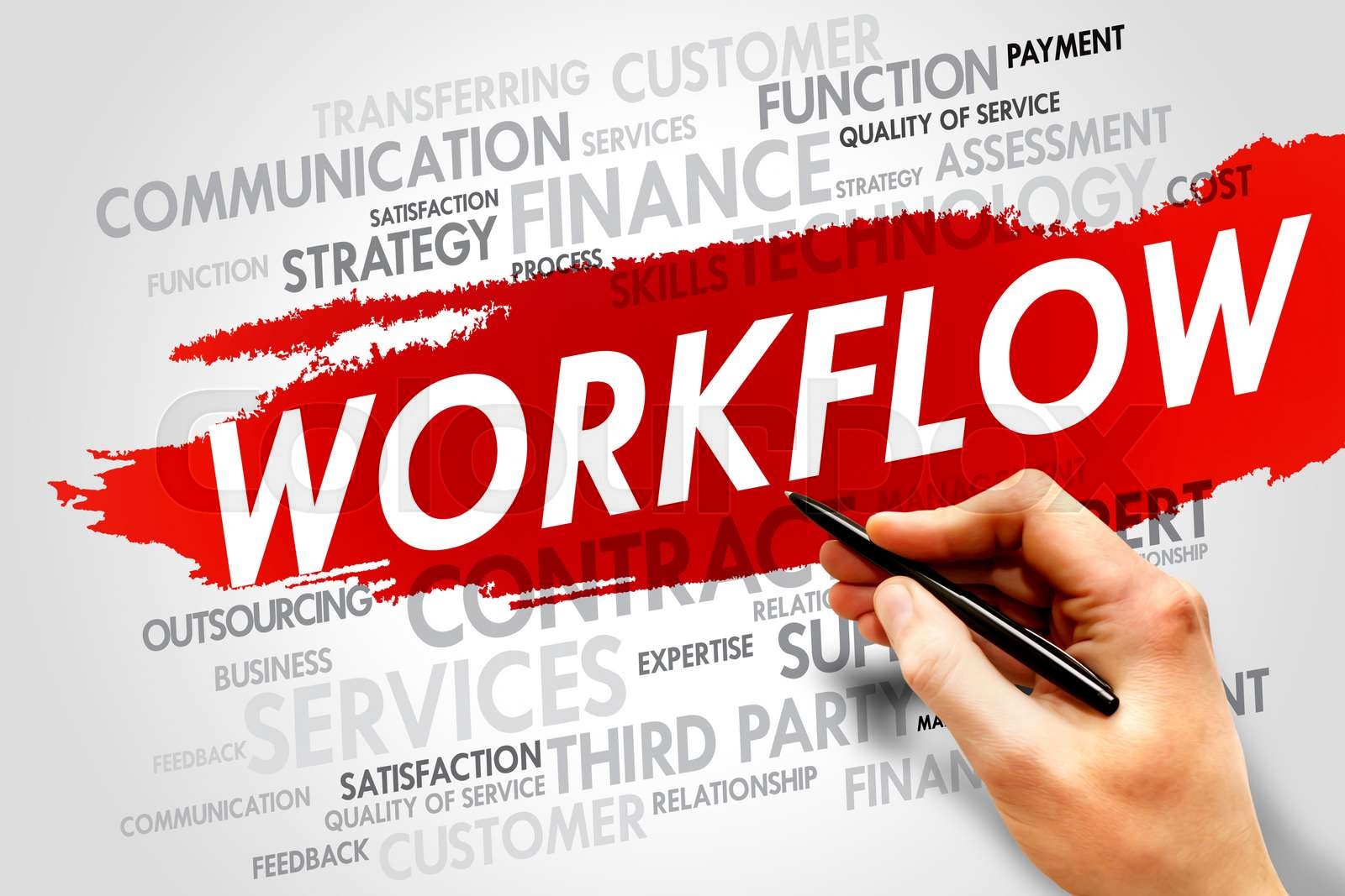 WORKFLOW | Stock image | Colourbox