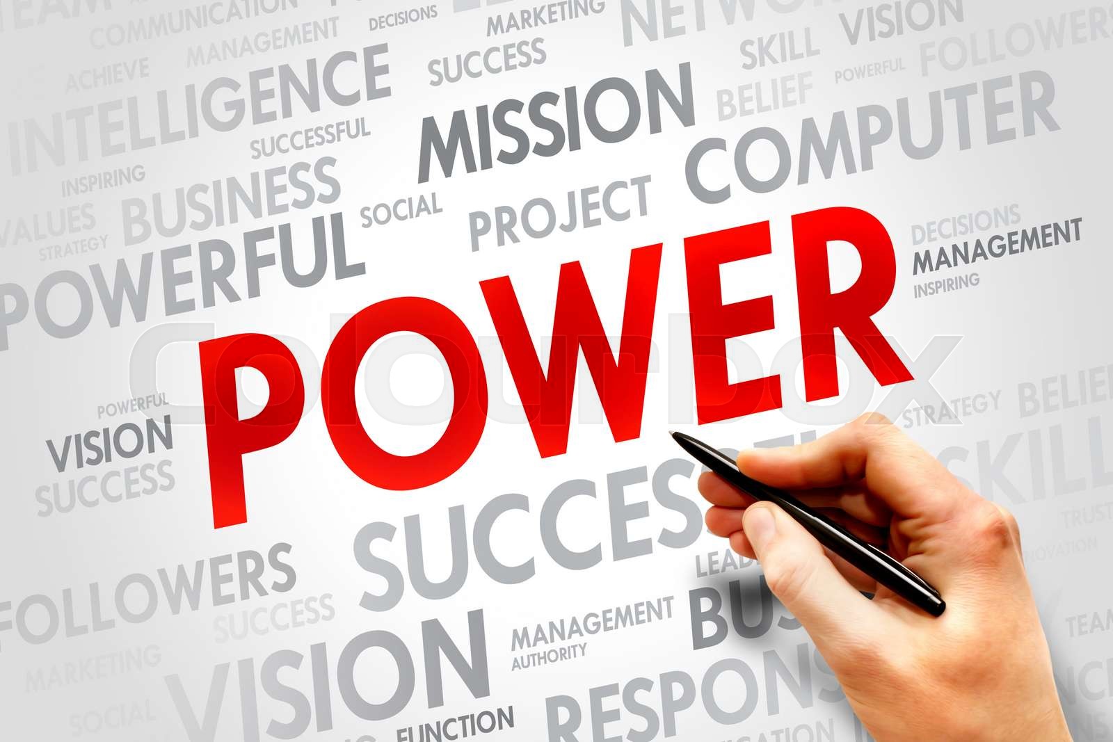 POWER | Stock image | Colourbox