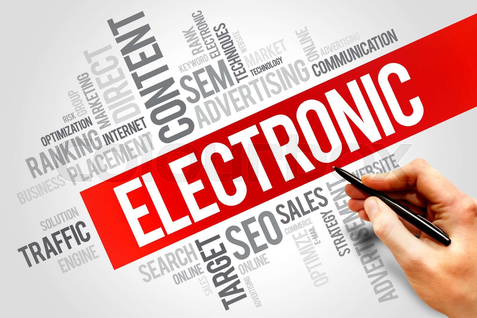 ELECTRONIC | Stock image | Colourbox