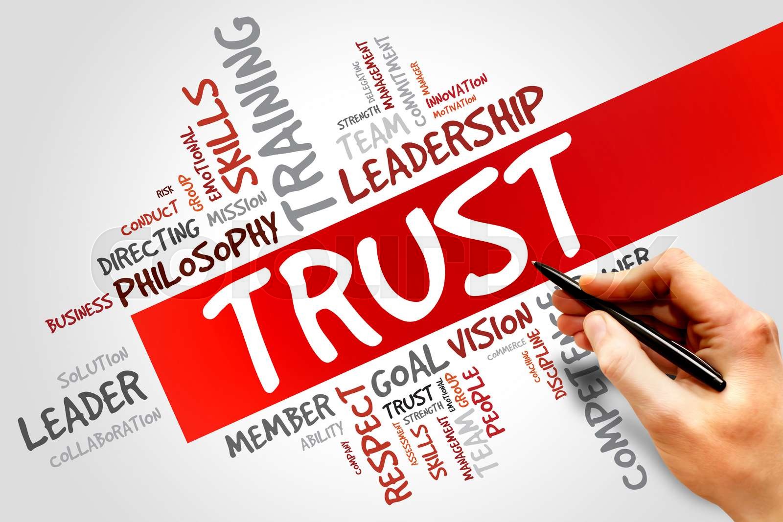 TRUST | Stock image | Colourbox