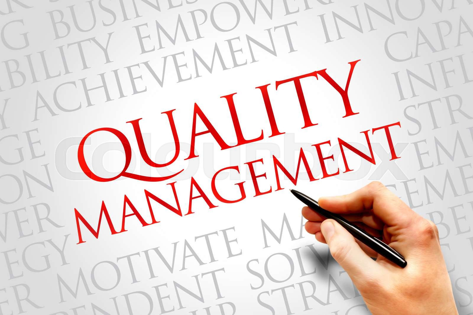 Quality Management | Stock image | Colourbox Quality Management | Stock image | Colourbox