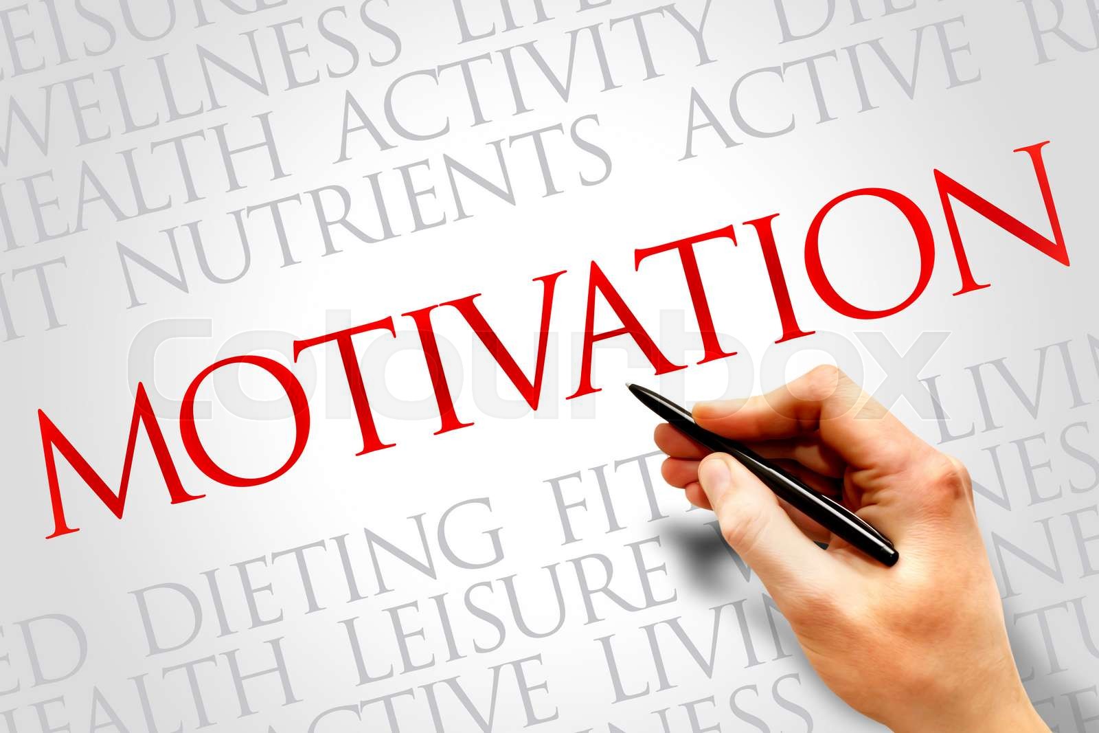 MOTIVATION | Stock image | Colourbox