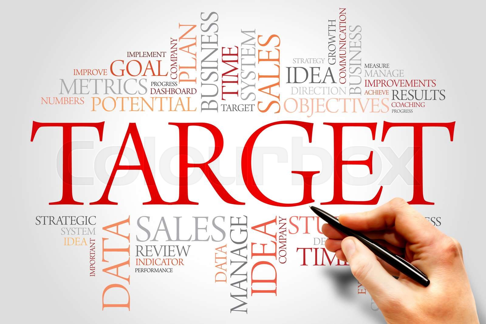 Target | Stock image | Colourbox