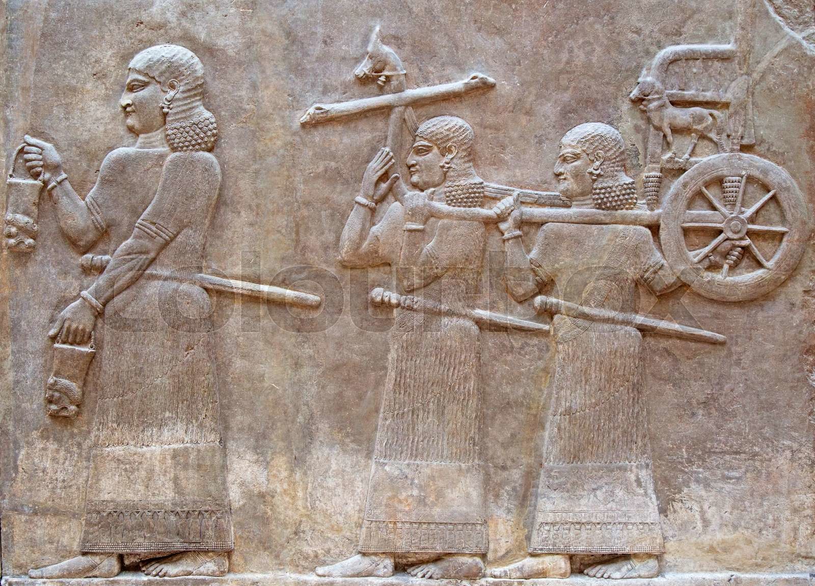 Sumerian artifact | Stock image | Colourbox