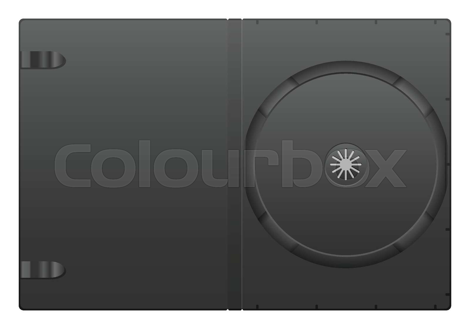 DVD case | Stock vector | Colourbox
