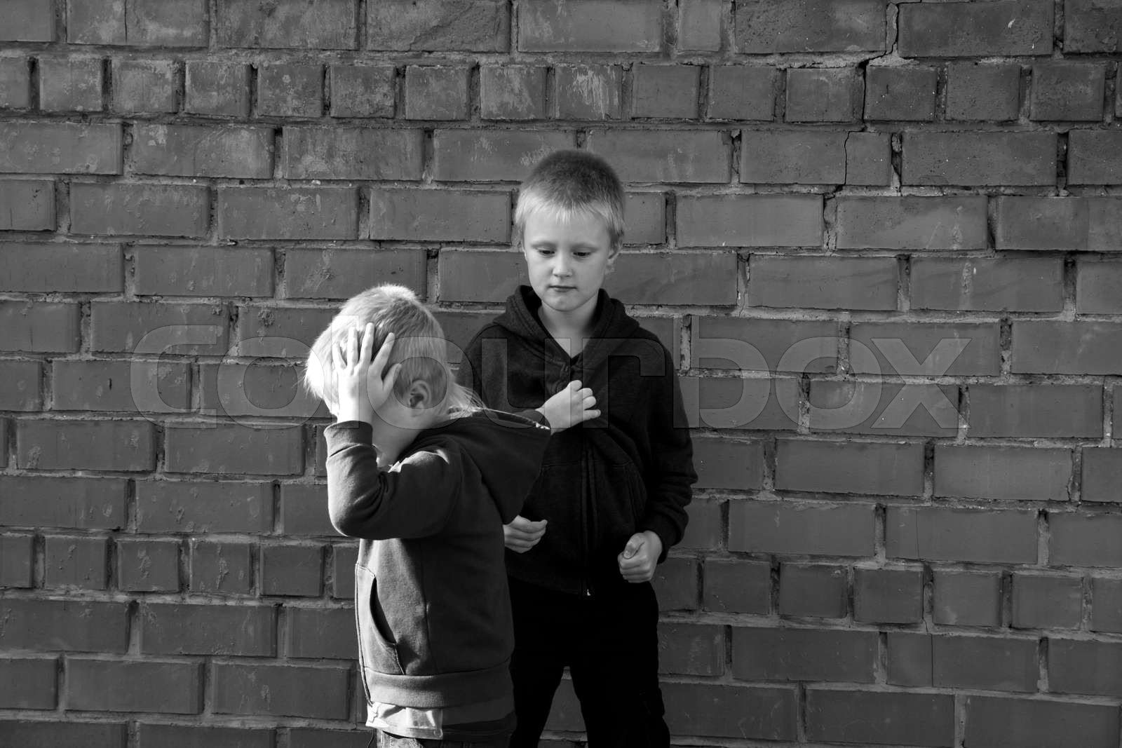 children fight | Stock image | Colourbox