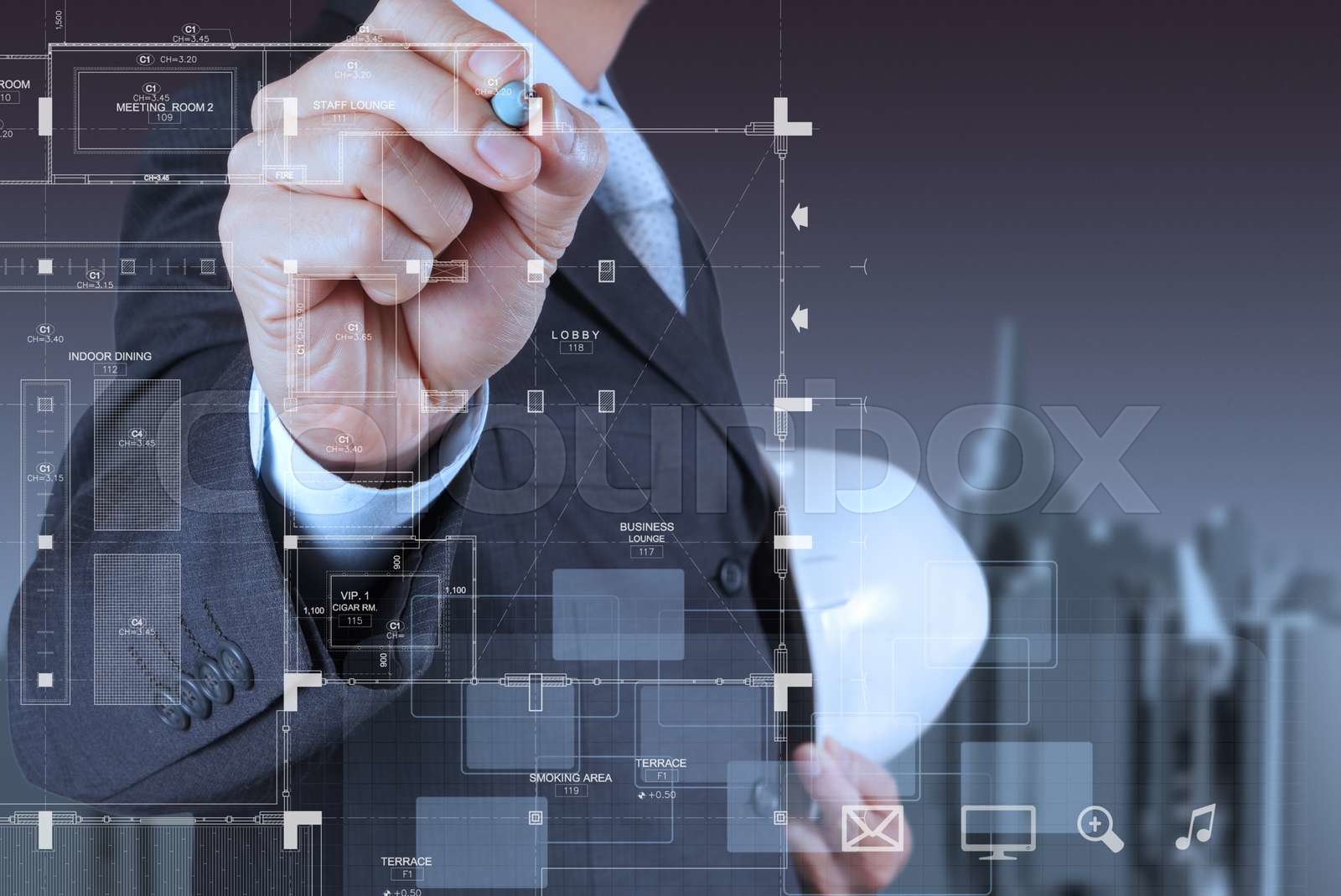 smart engineer | Stock image | Colourbox