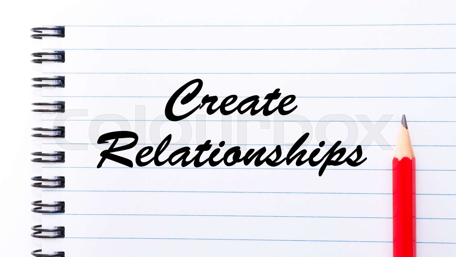 Create Relationships | Stock image | Colourbox
