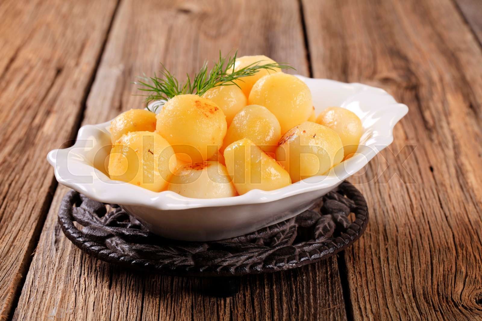 Parisian potatoes (Pommes Parisienne) | Stock image | Colourbox