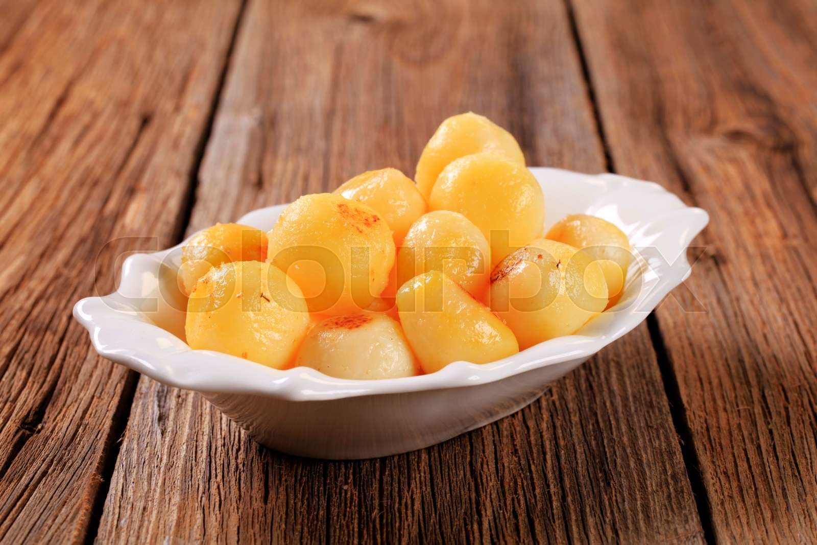 Parisian potatoes (Pommes Parisienne) | Stock image | Colourbox