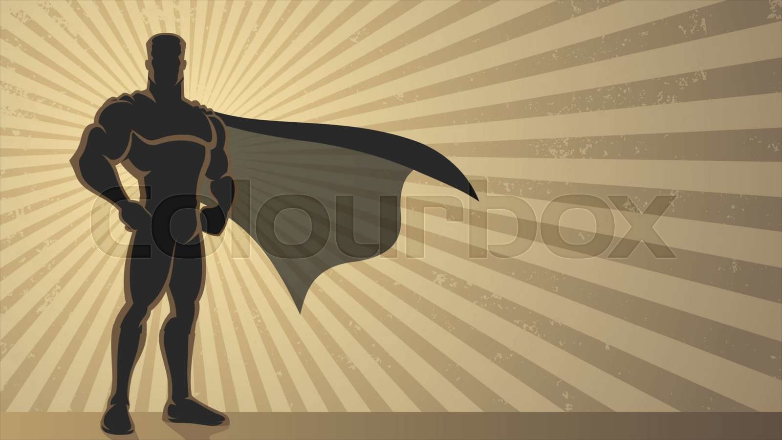 superman, superheld, animation | Stock Video | Colourbox