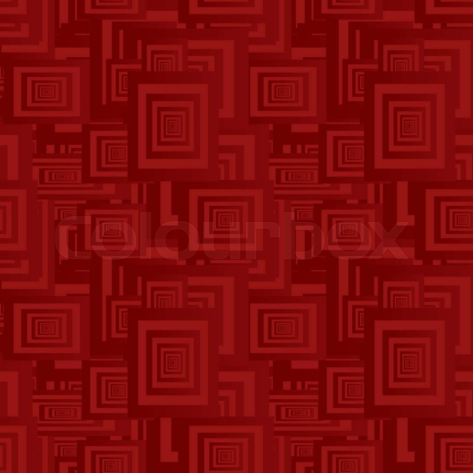 Maroon seamless rectangle pattern background | Stock vector | Colourbox