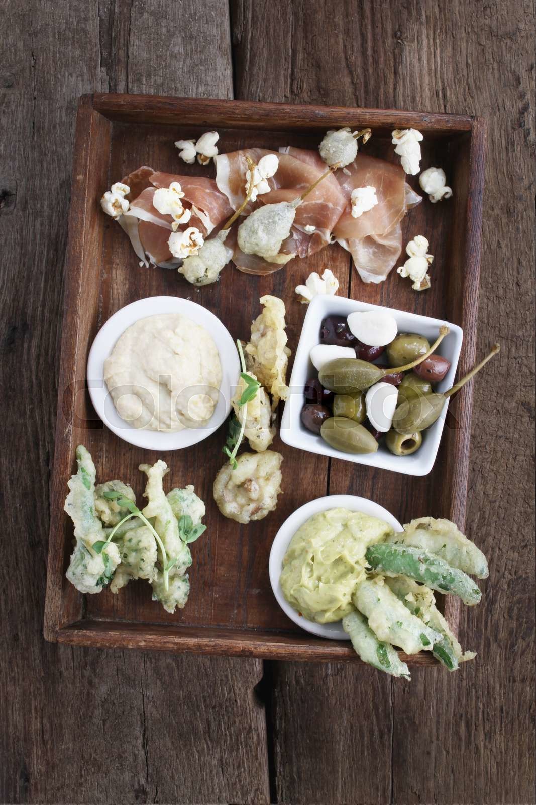 tappas platter | Stock image | Colourbox