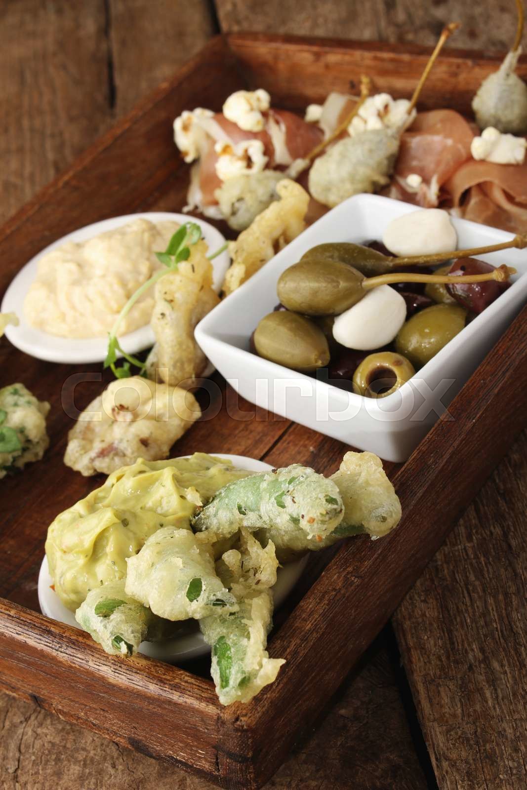 tappas platter | Stock image | Colourbox