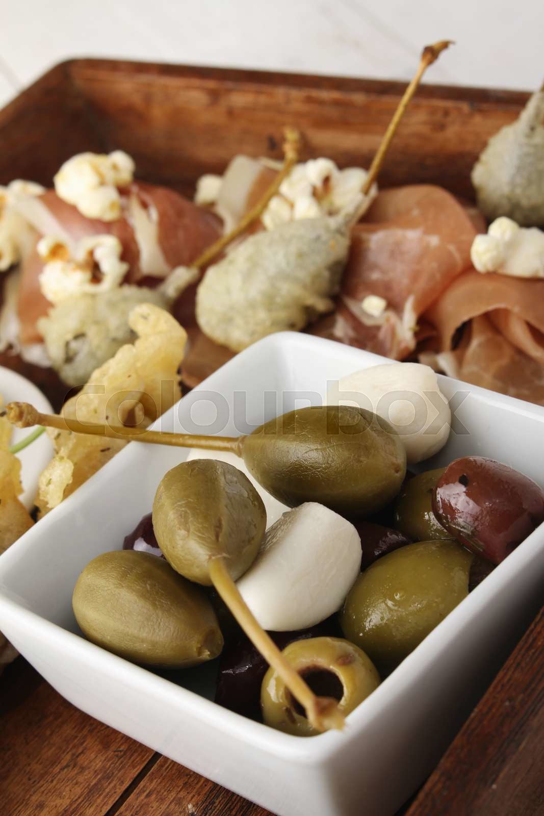 tappas platter | Stock image | Colourbox