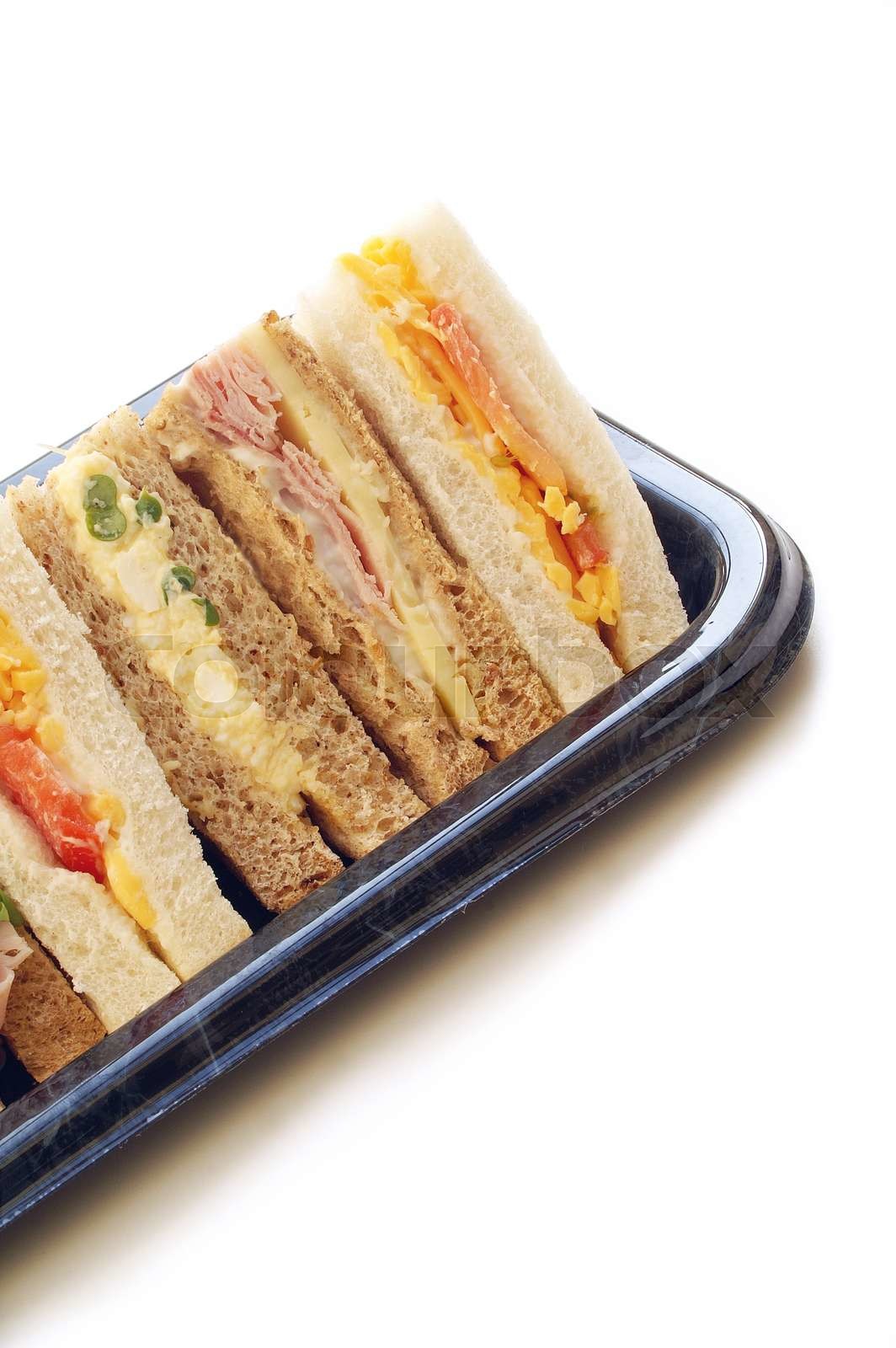 sandwich selection | Stock image | Colourbox