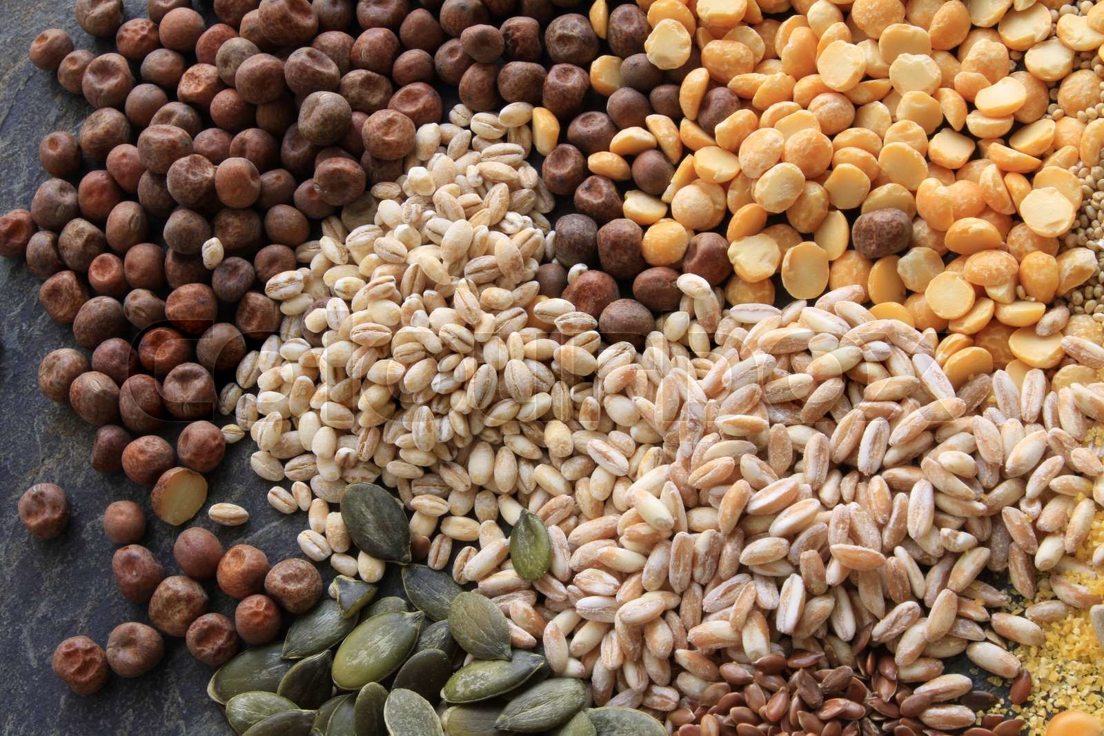 grain and pulses | Stock image | Colourbox