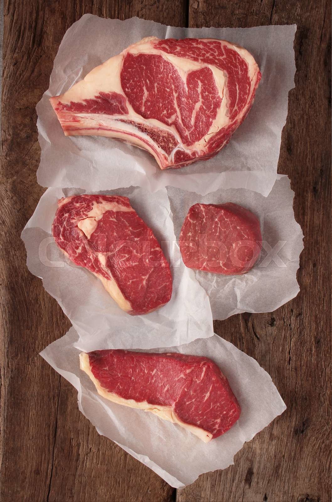 prime meat cuts | Stock image | Colourbox