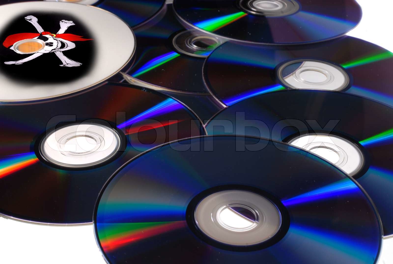 Pirate DVDs | Stock image | Colourbox