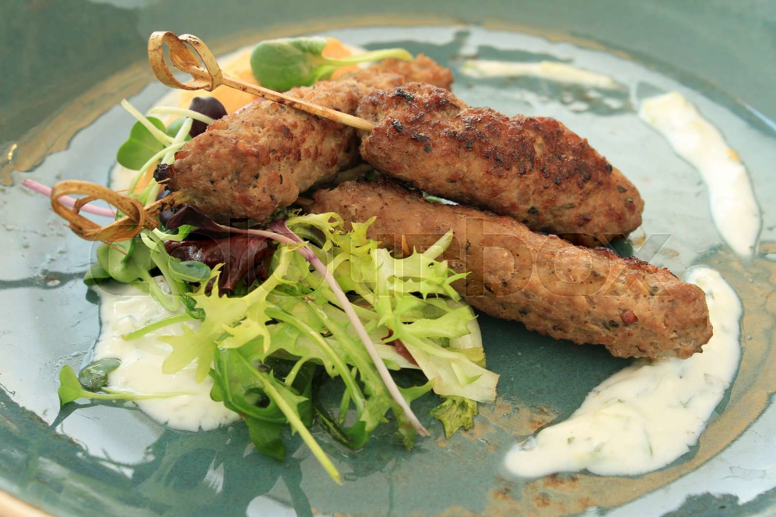 shish kofta kofte | Stock image | Colourbox