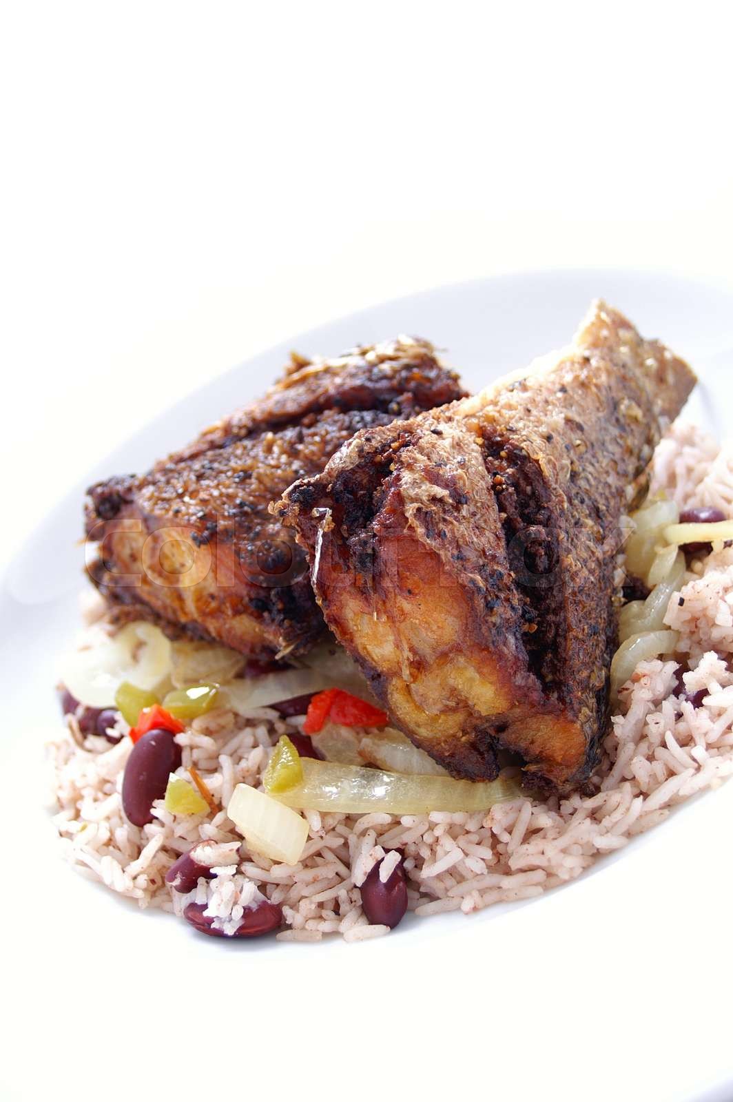 Afro Caribbean food | Stock image | Colourbox