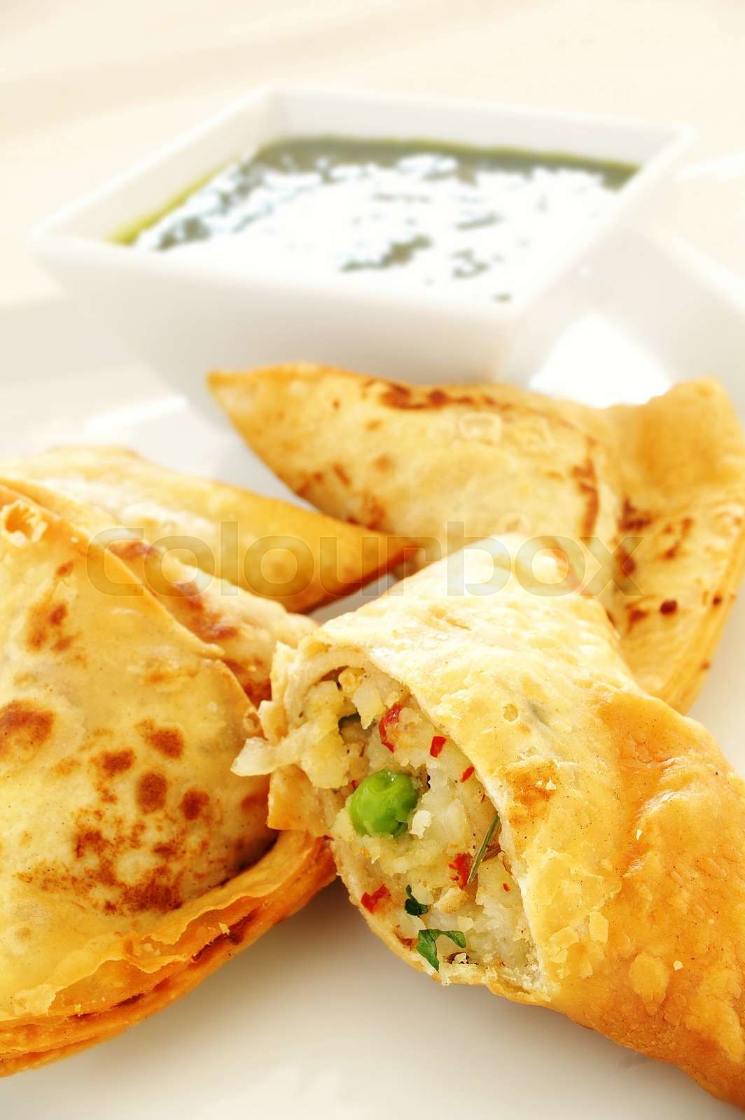Indian Samosa | Stock image | Colourbox