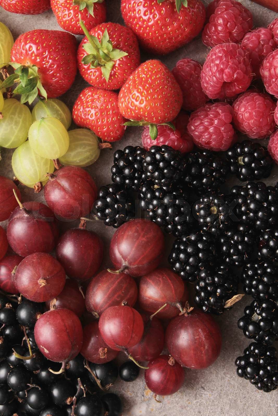 seasonal berry fruit | Stock image | Colourbox