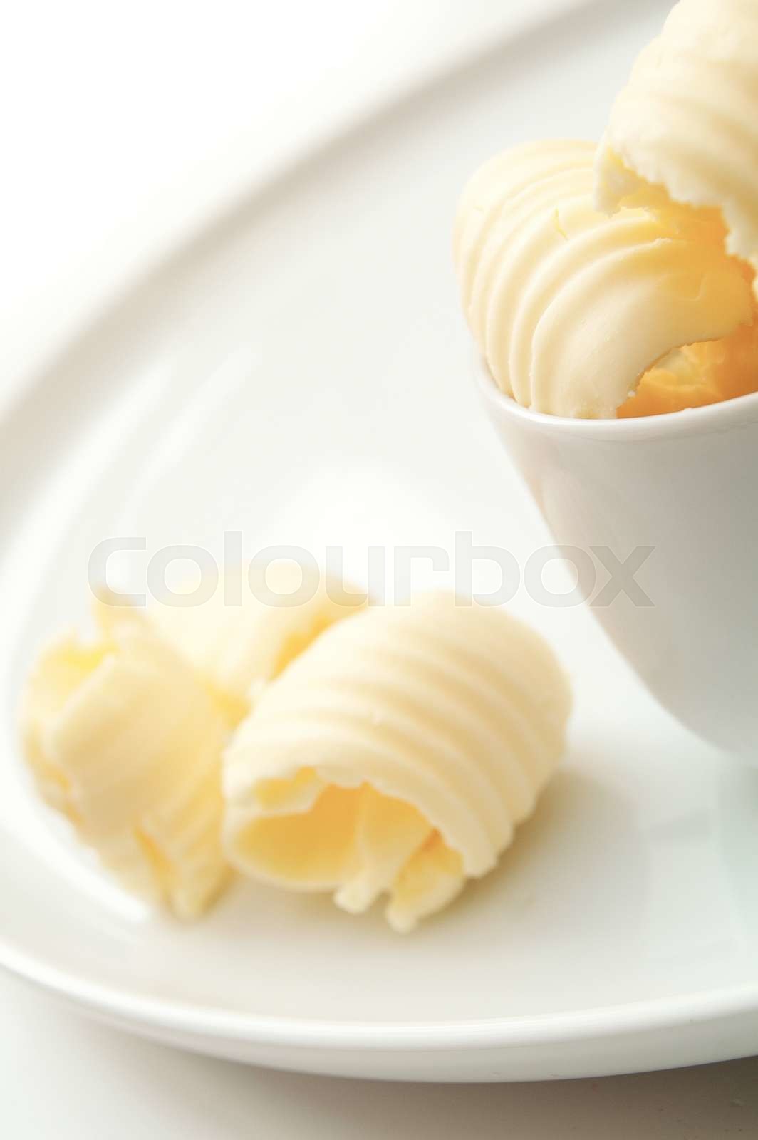 butter curls | Stock image | Colourbox