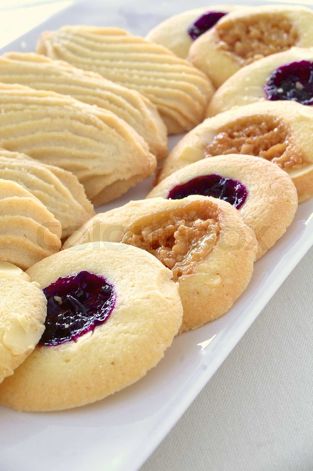 short bread biscuits | Stock image | Colourbox