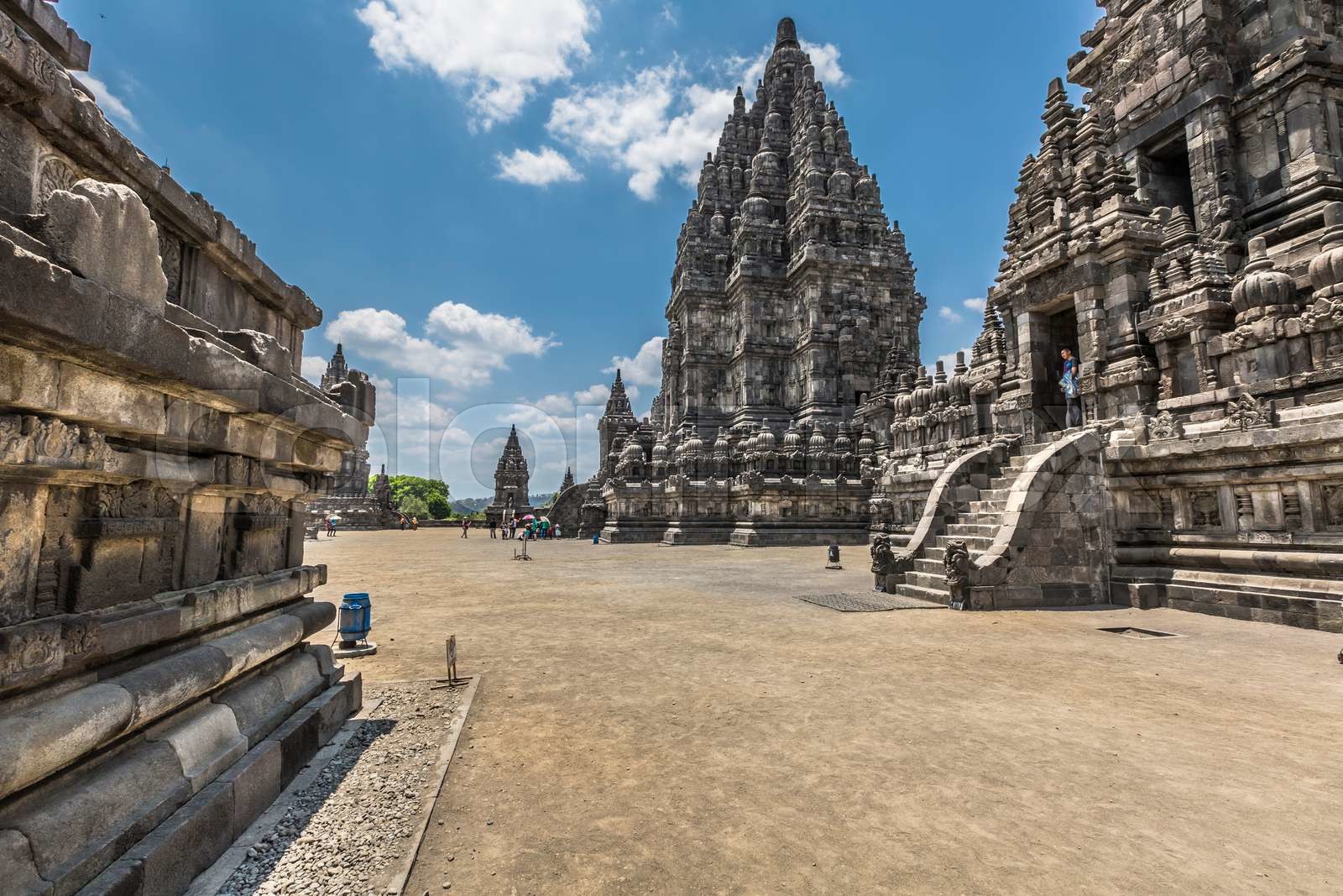 Prambanan temple near Yogyakarta on Java island, Indonesia | Stock ...