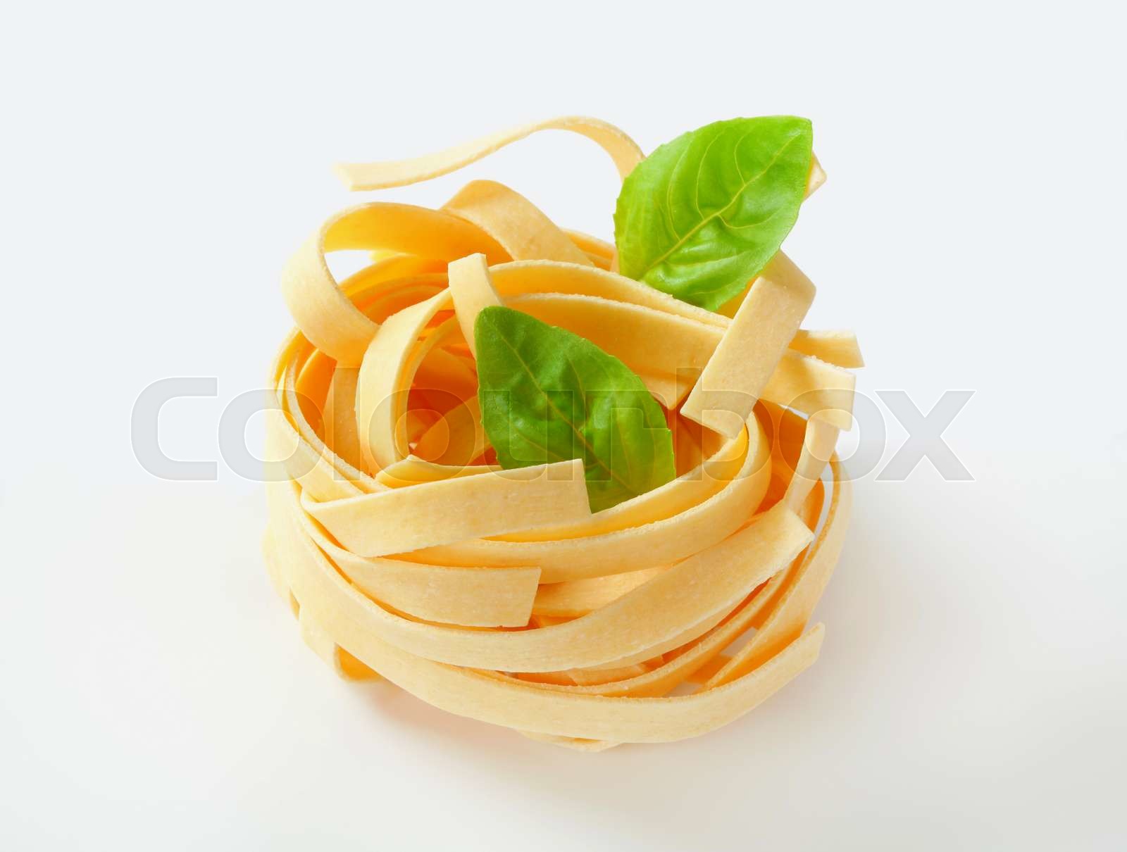 Ribbon pasta | Stock image | Colourbox