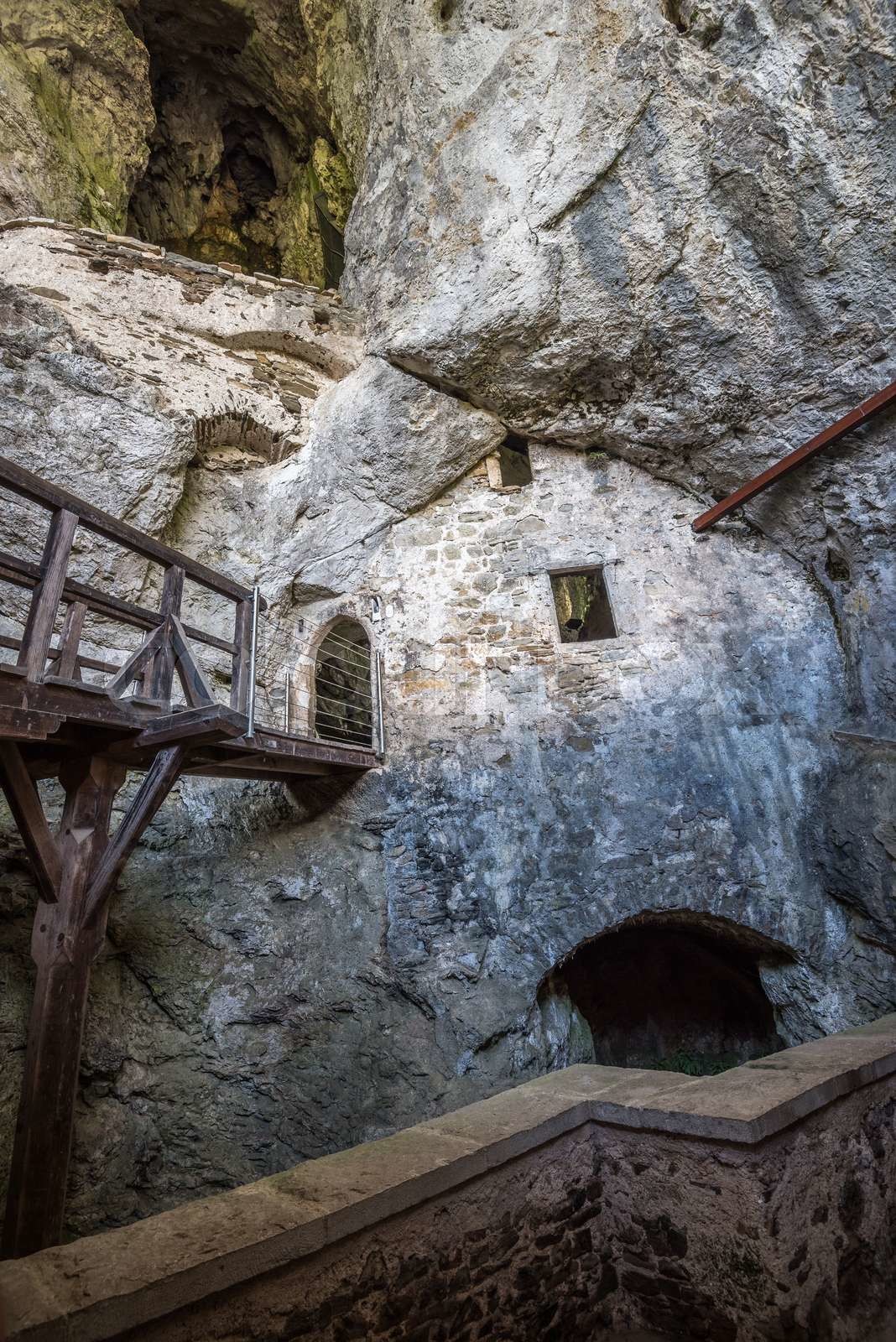 Interior of Predjama Castle | Stock image | Colourbox