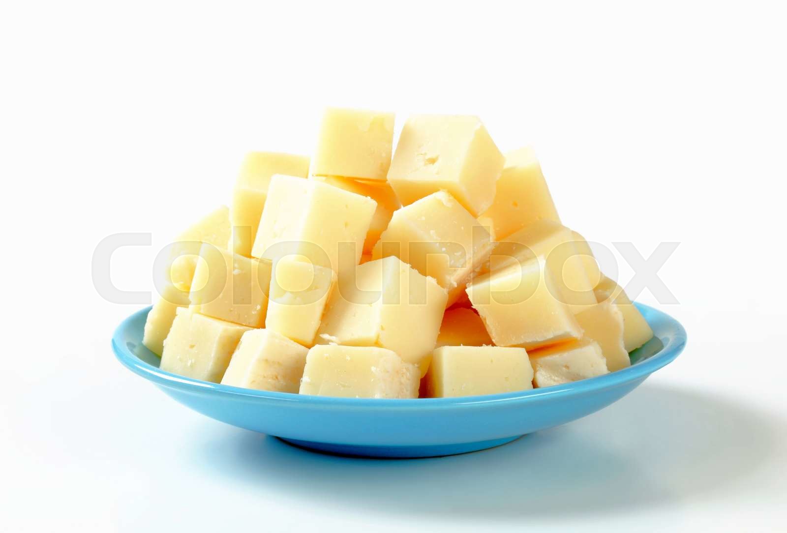 Diced cheese | Stock image | Colourbox