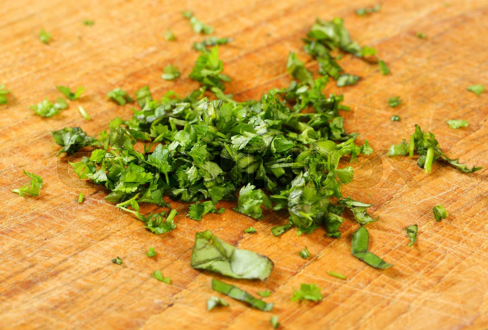 Chopped parsley | Stock image | Colourbox