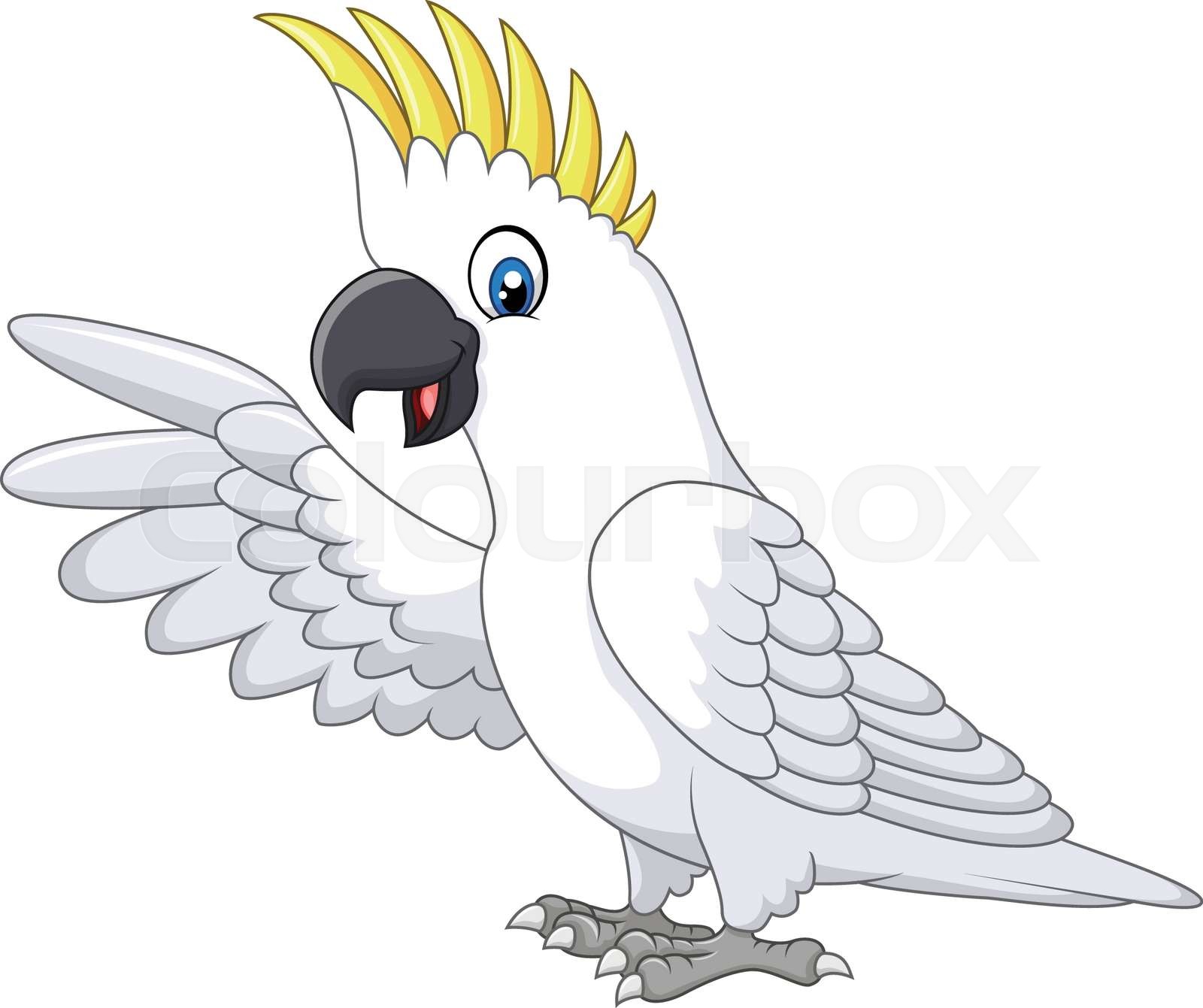 cartoon, vektor, feder | Stock-Vektor | Colourbox