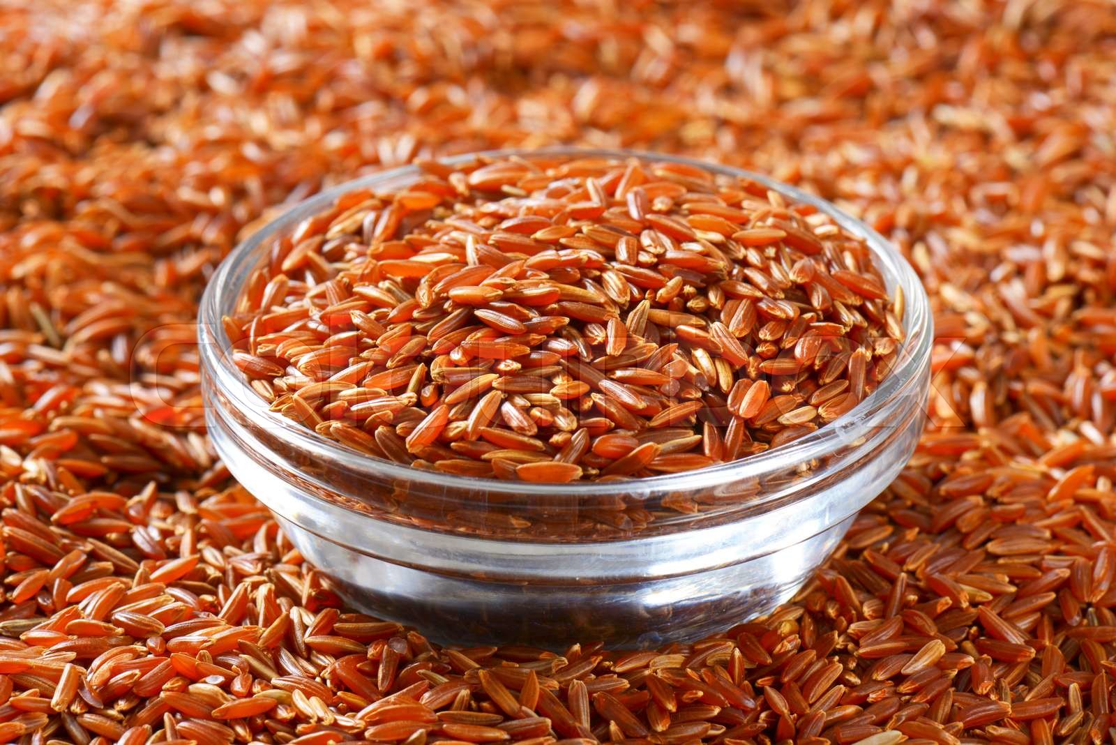 Camargue red rice | Stock image | Colourbox