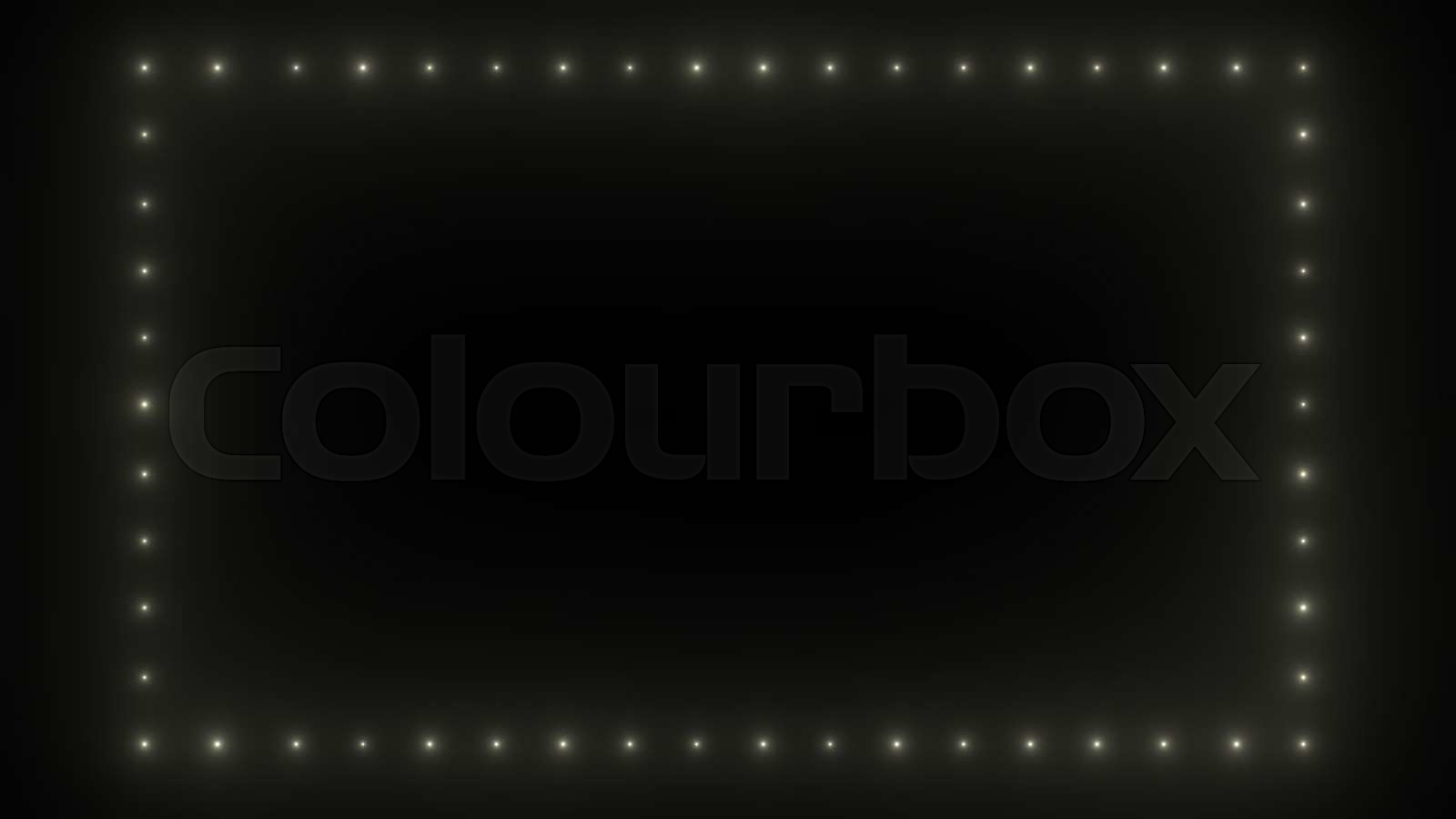 border of lights | Stock video | Colourbox
