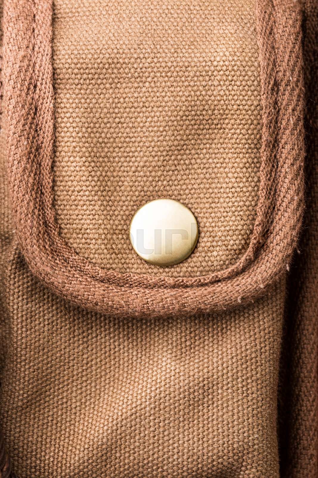 Detail of bag pocket | Stock image | Colourbox