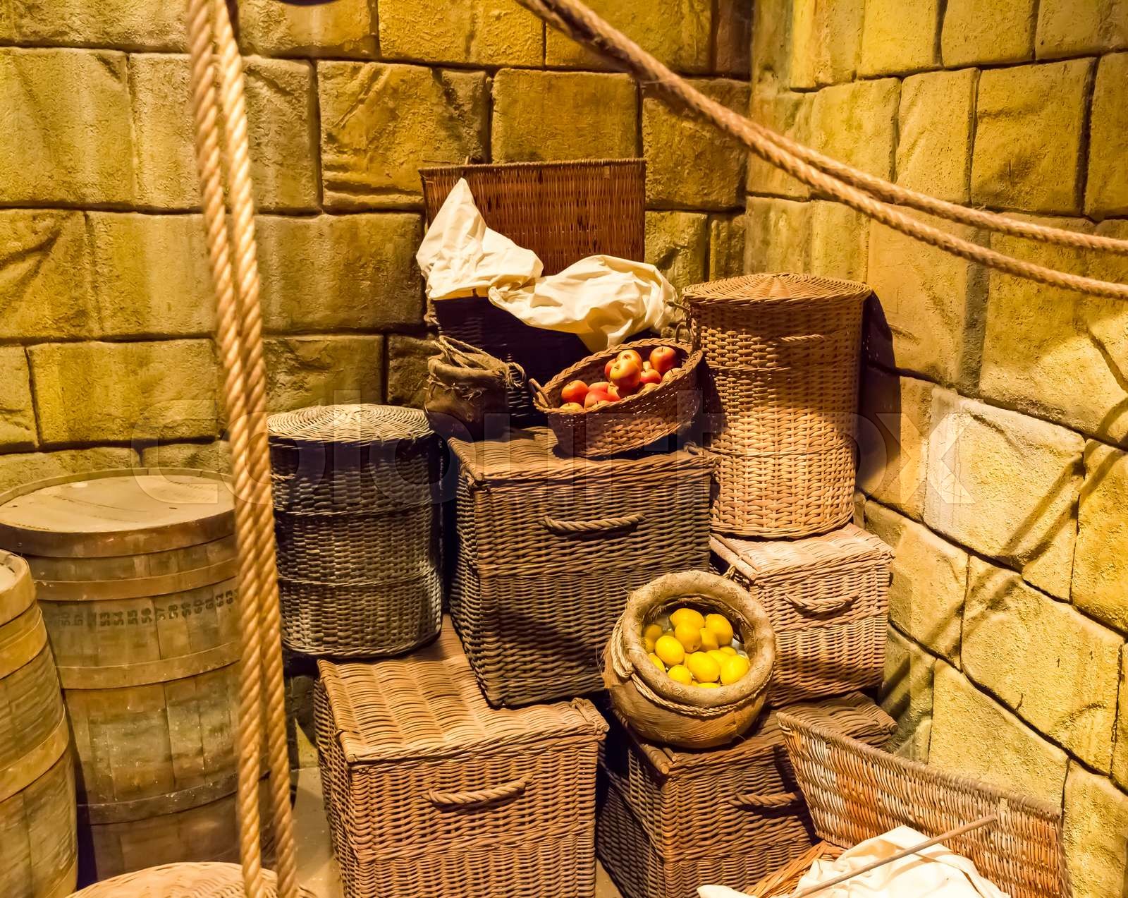 Old lumber-room | Stock image | Colourbox