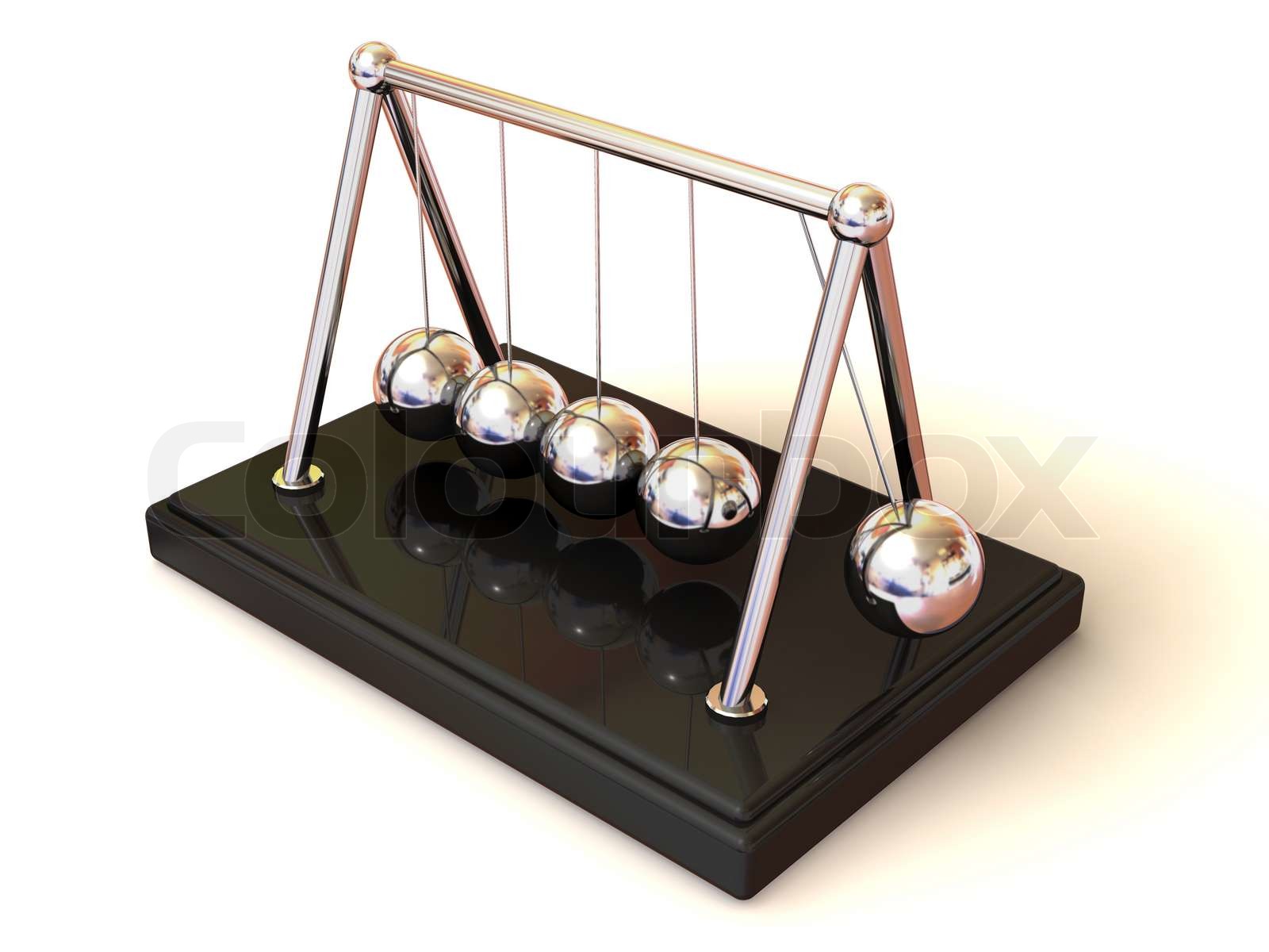 Perpetuum mobile. 3d | Stock image | Colourbox