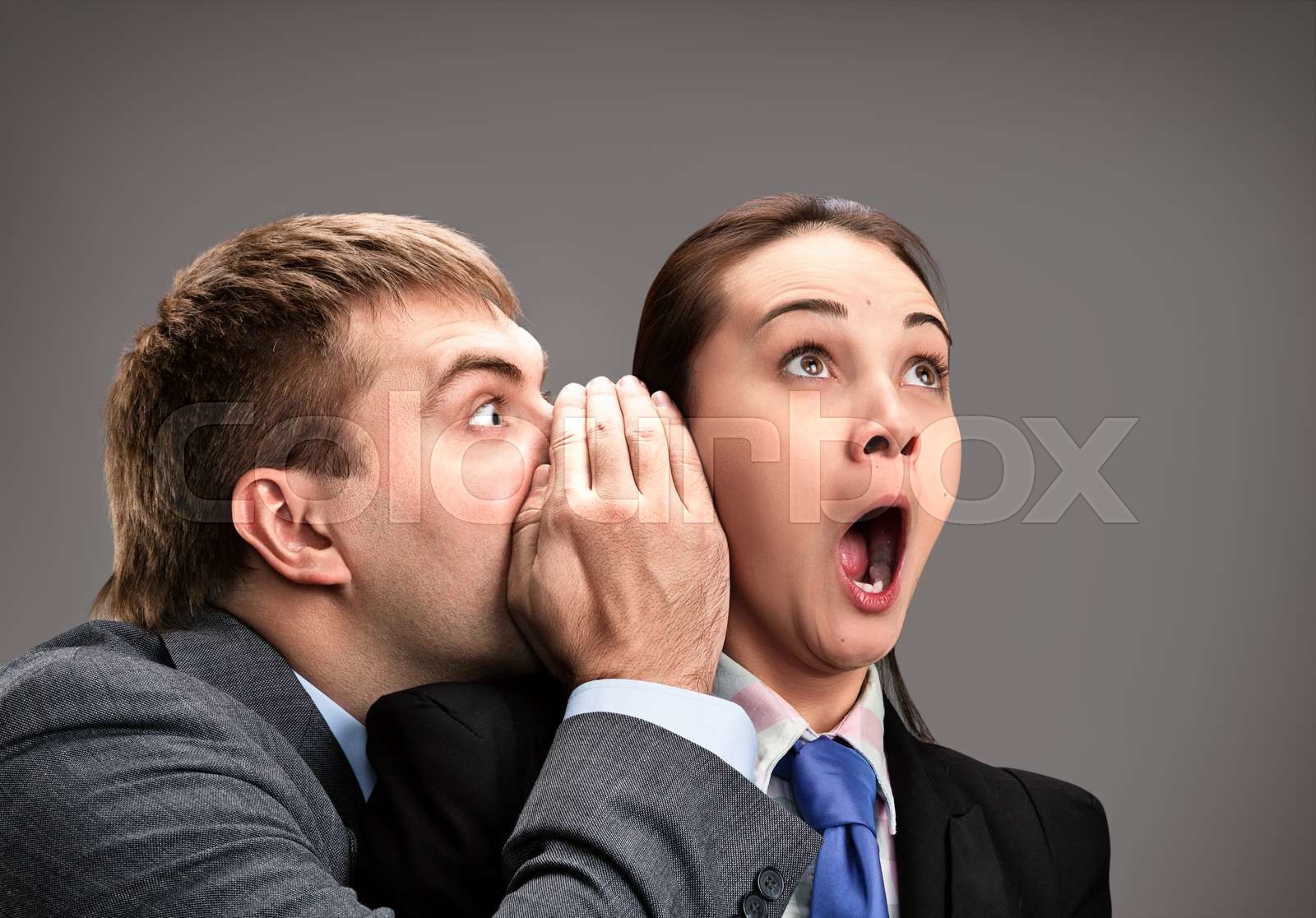 Whisper | Stock image | Colourbox