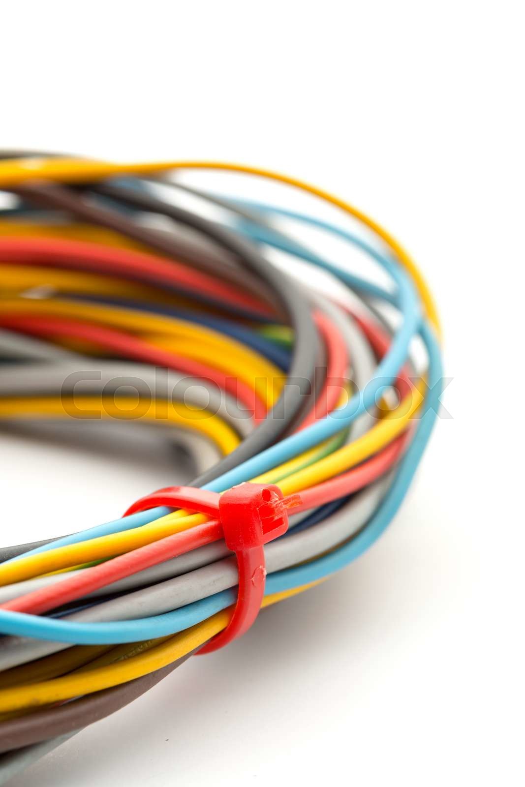 Bunch of wires | Stock image | Colourbox