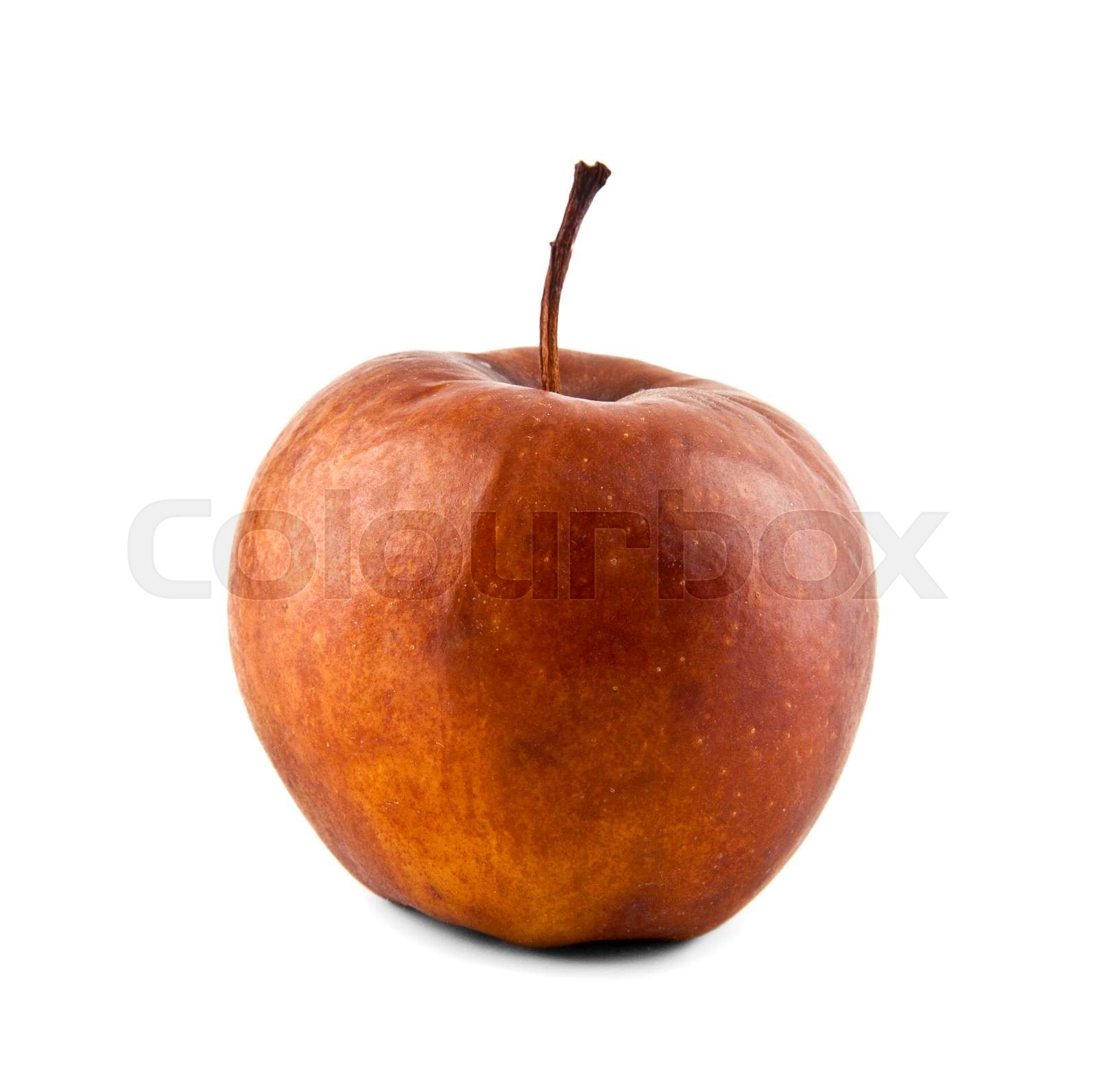 wormy apple | Stock image | Colourbox